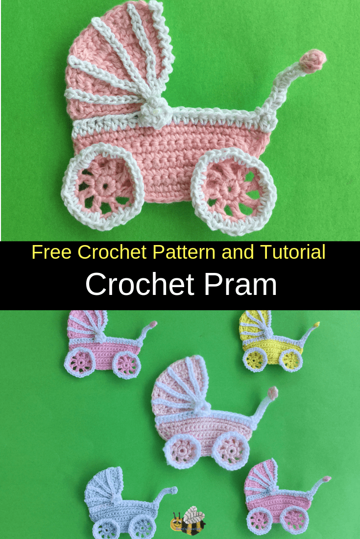 Crochet Pram Pattern (UK Version) • Kerri's Crochet