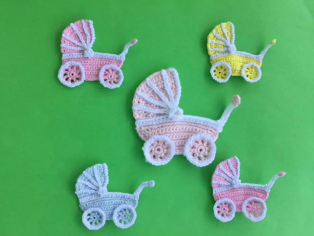 Crochet Pram Pattern • Kerri's Crochet