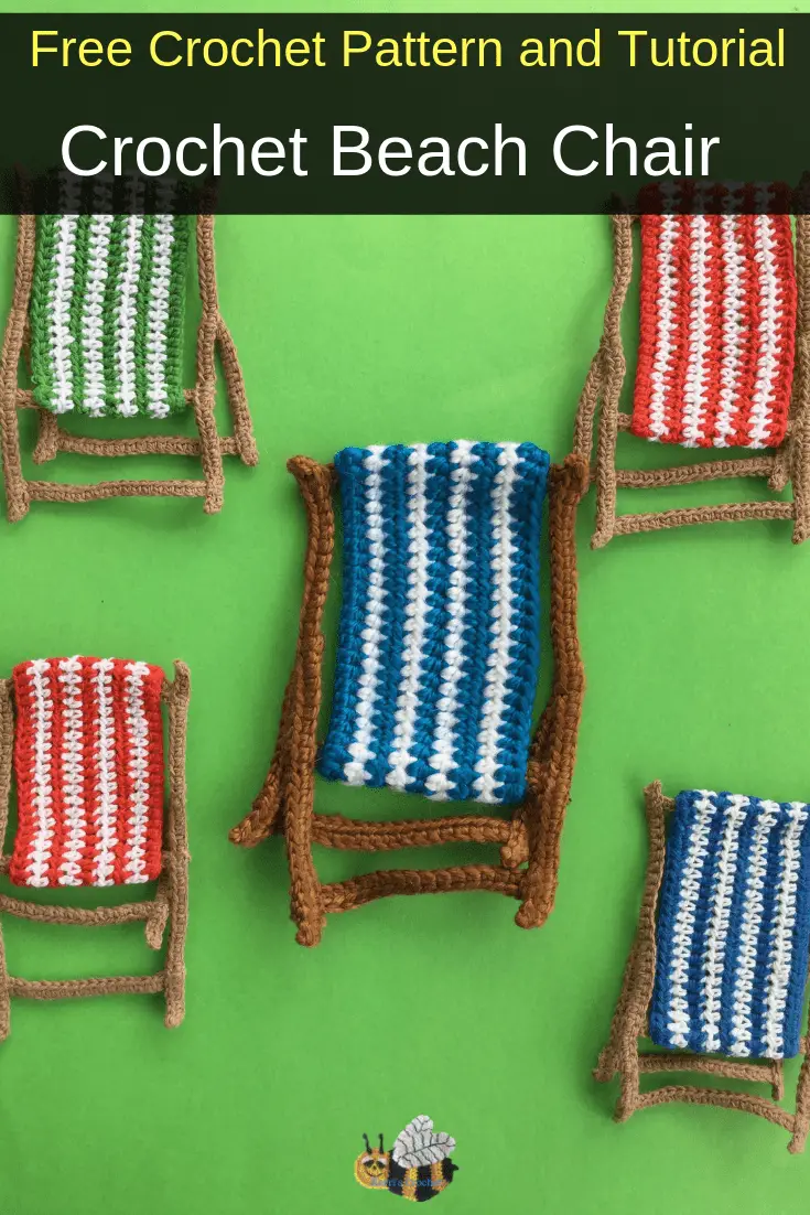 Crochet Beach Chair Pattern (UK Version) • Kerri's Crochet