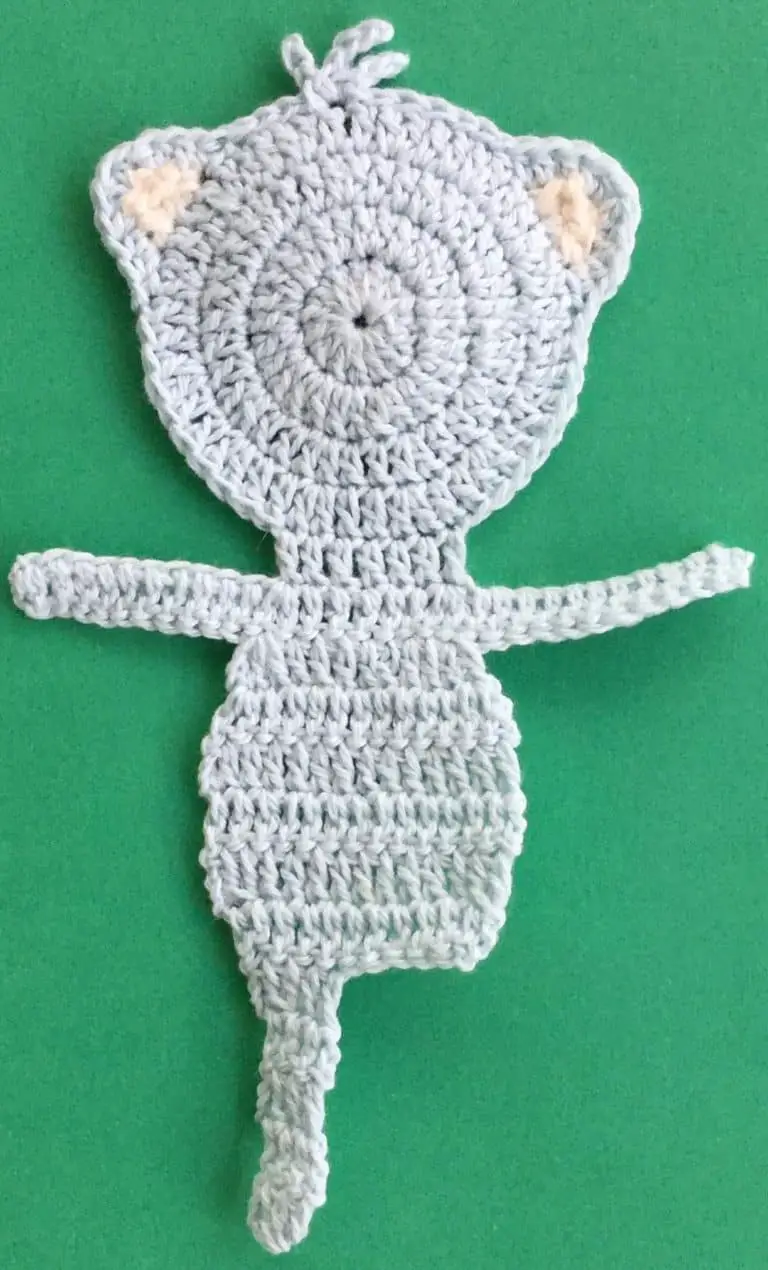 Teddy Bear Crochet Applique Pattern • Kerri's Crochet