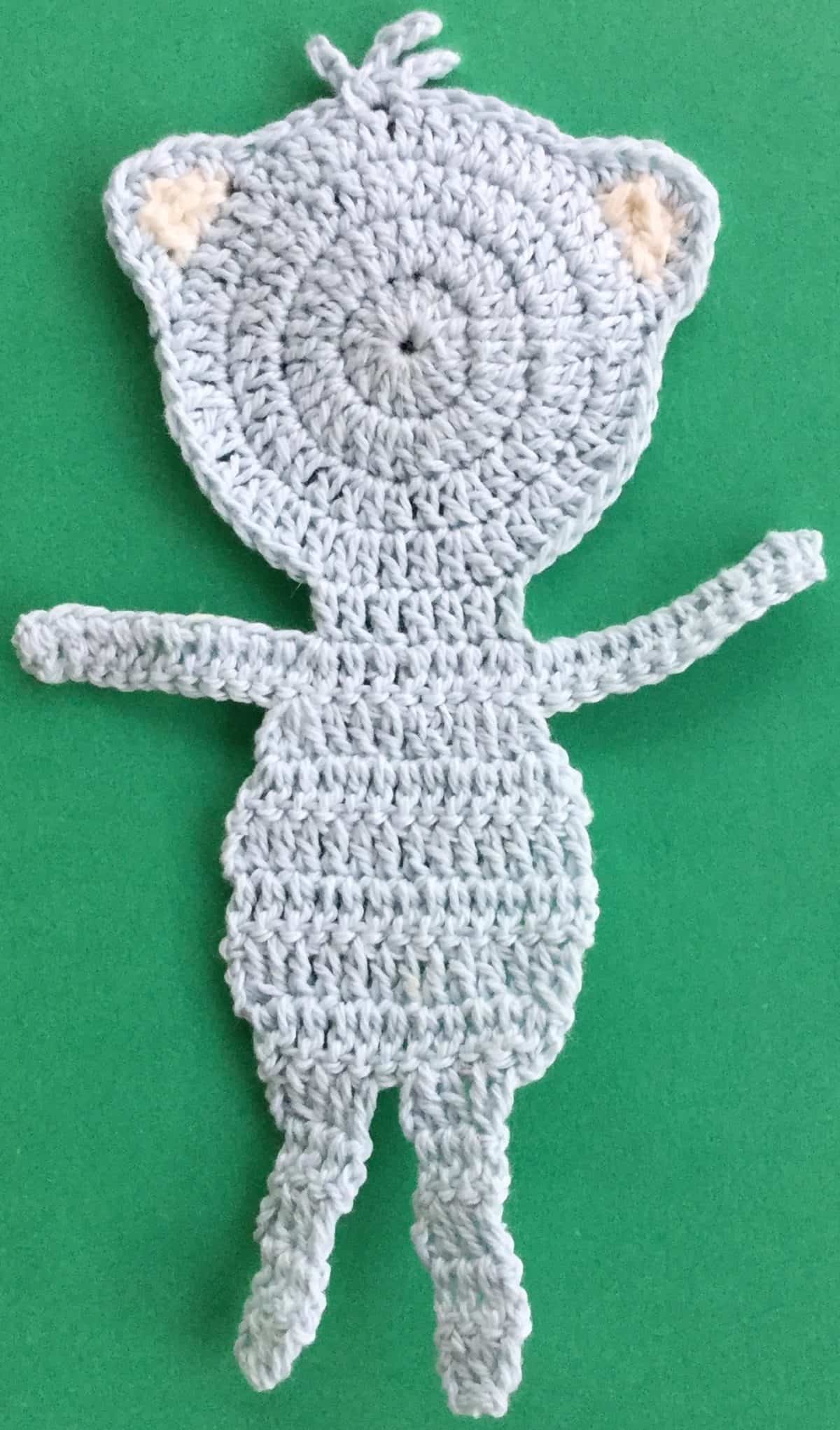 Teddy Bear Crochet Applique Pattern • Kerri's Crochet
