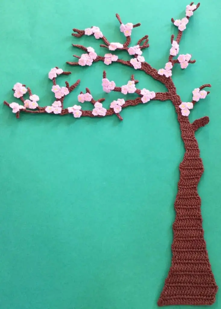Blossoms and Swing for Tree Crochet Pattern • Kerri's Crochet