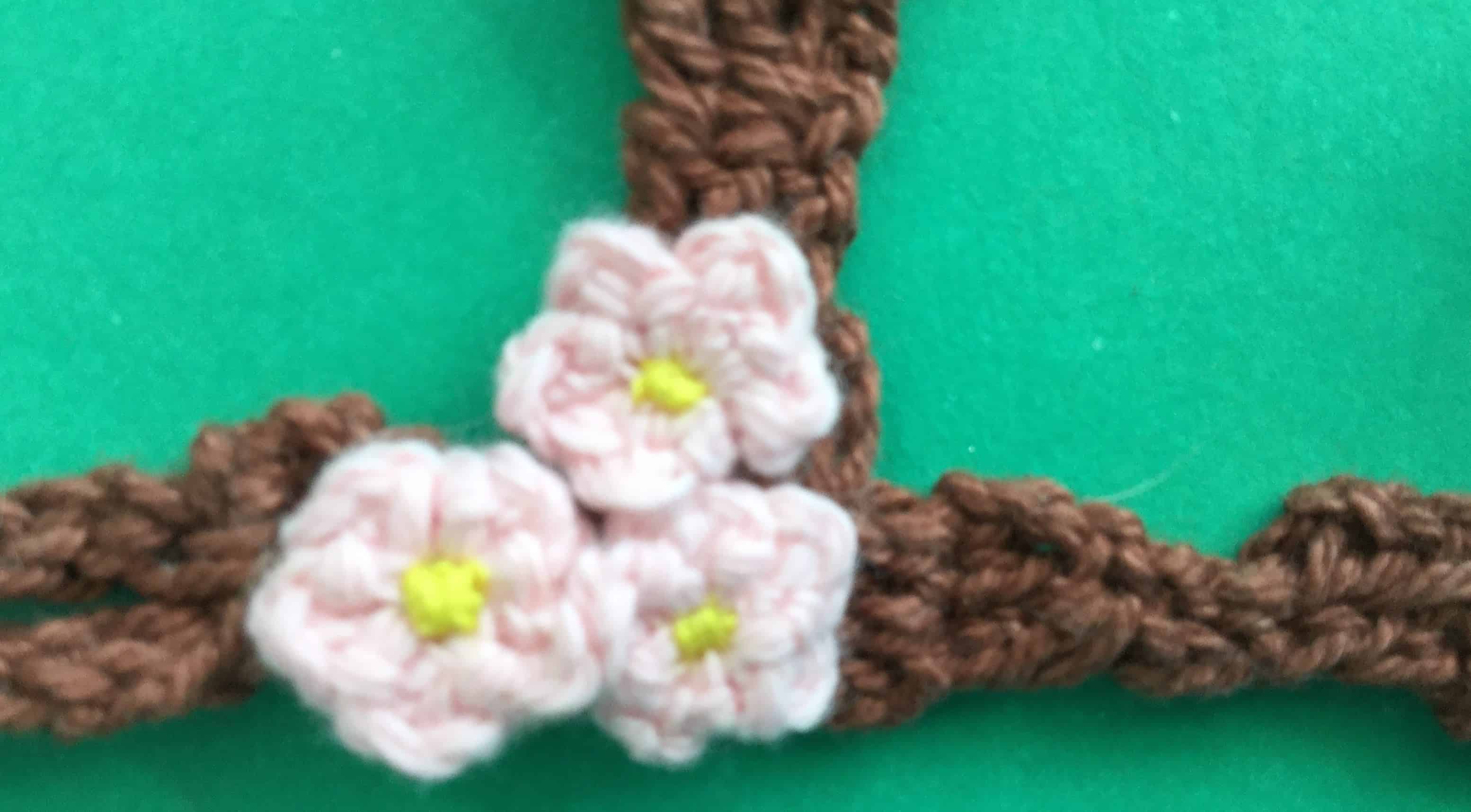 Blossoms and Swing for Tree Crochet Pattern • Kerri's Crochet