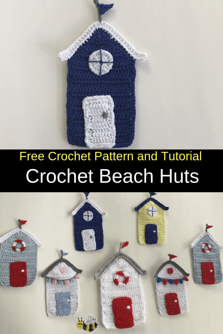 Crochet Beach Huts Pattern • Kerri's Crochet