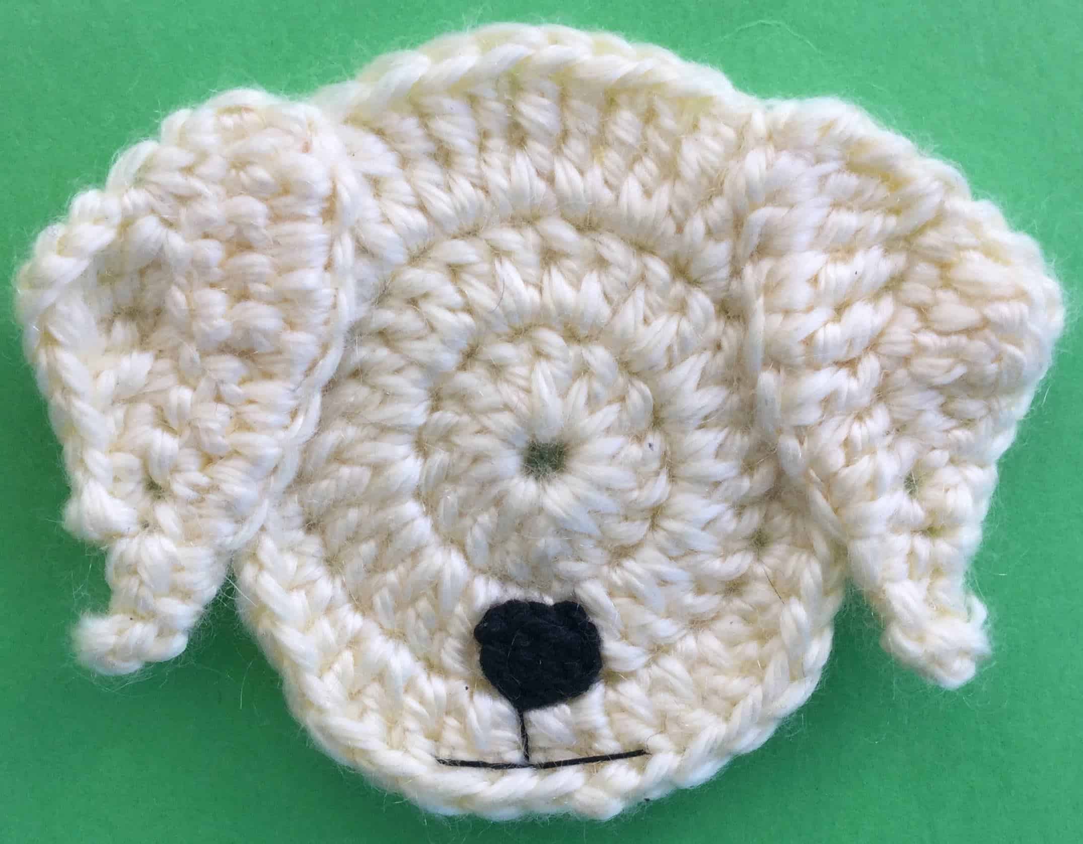 Crochet Labrador Head Pattern • Kerri's Crochet