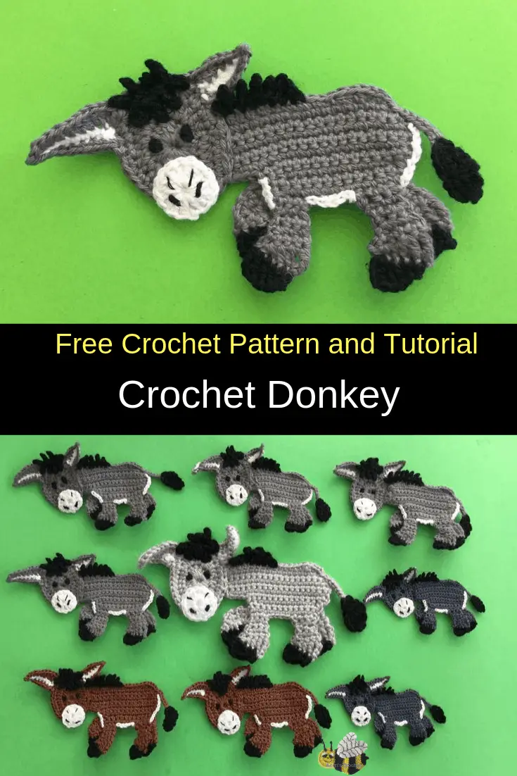 Crochet Donkey Pattern • Kerri's Crochet