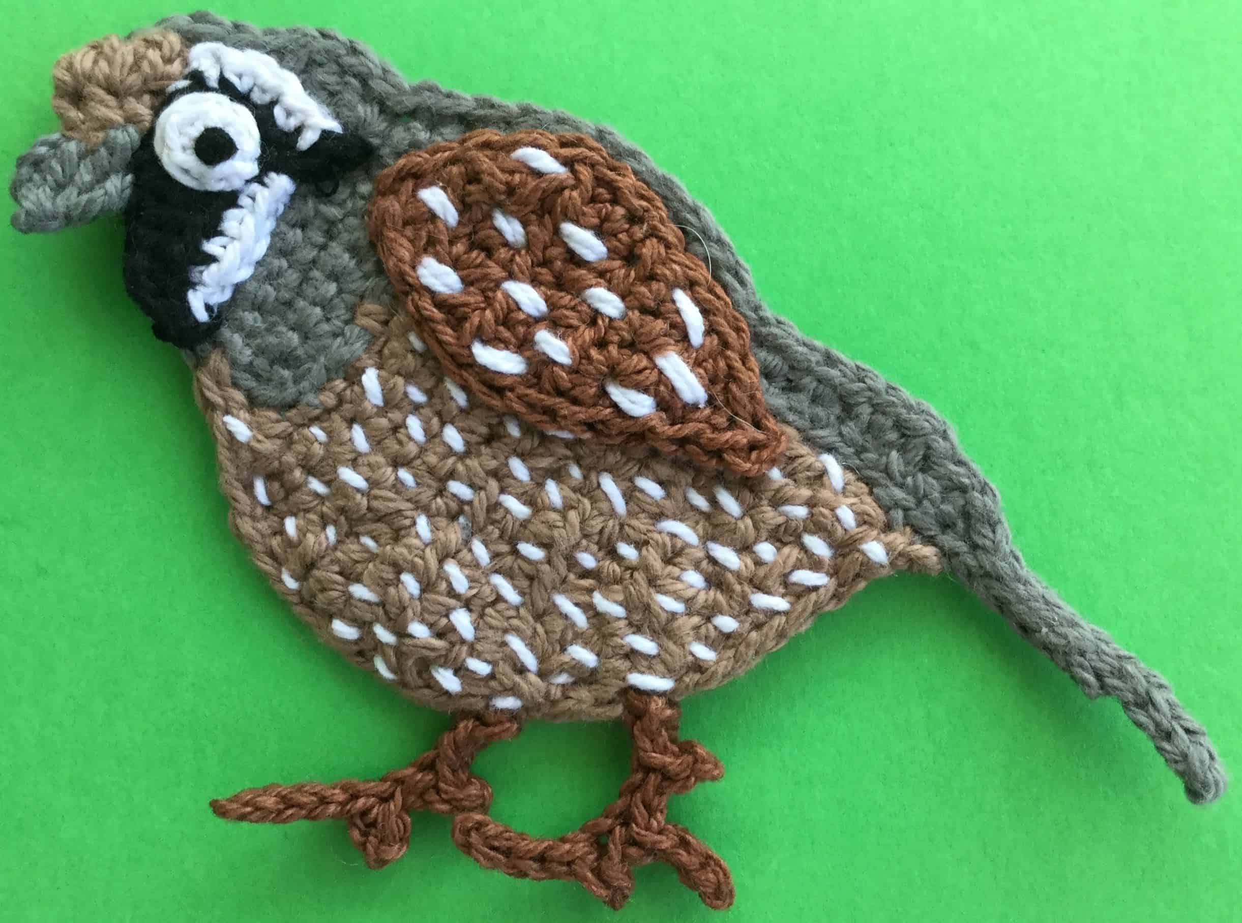 crochet-quail-body-with-wing • Kerri's Crochet