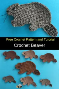 Crochet Beaver Pattern • Kerri's Crochet