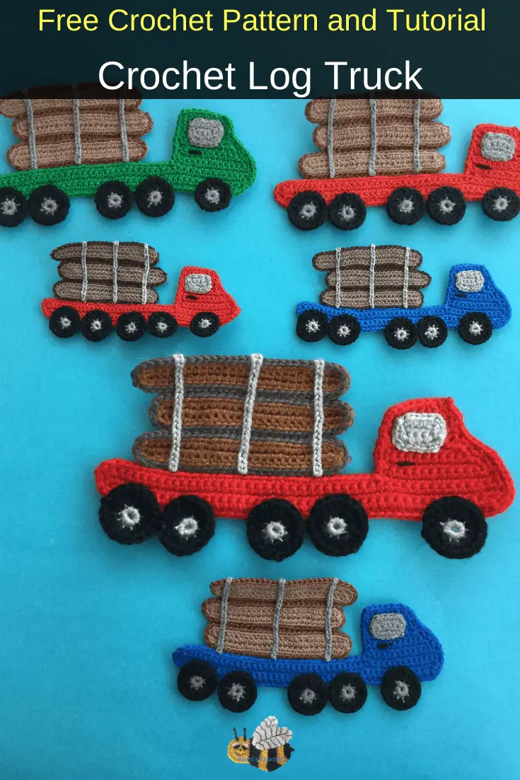 Crochet Log Truck Pattern • Kerri's Crochet