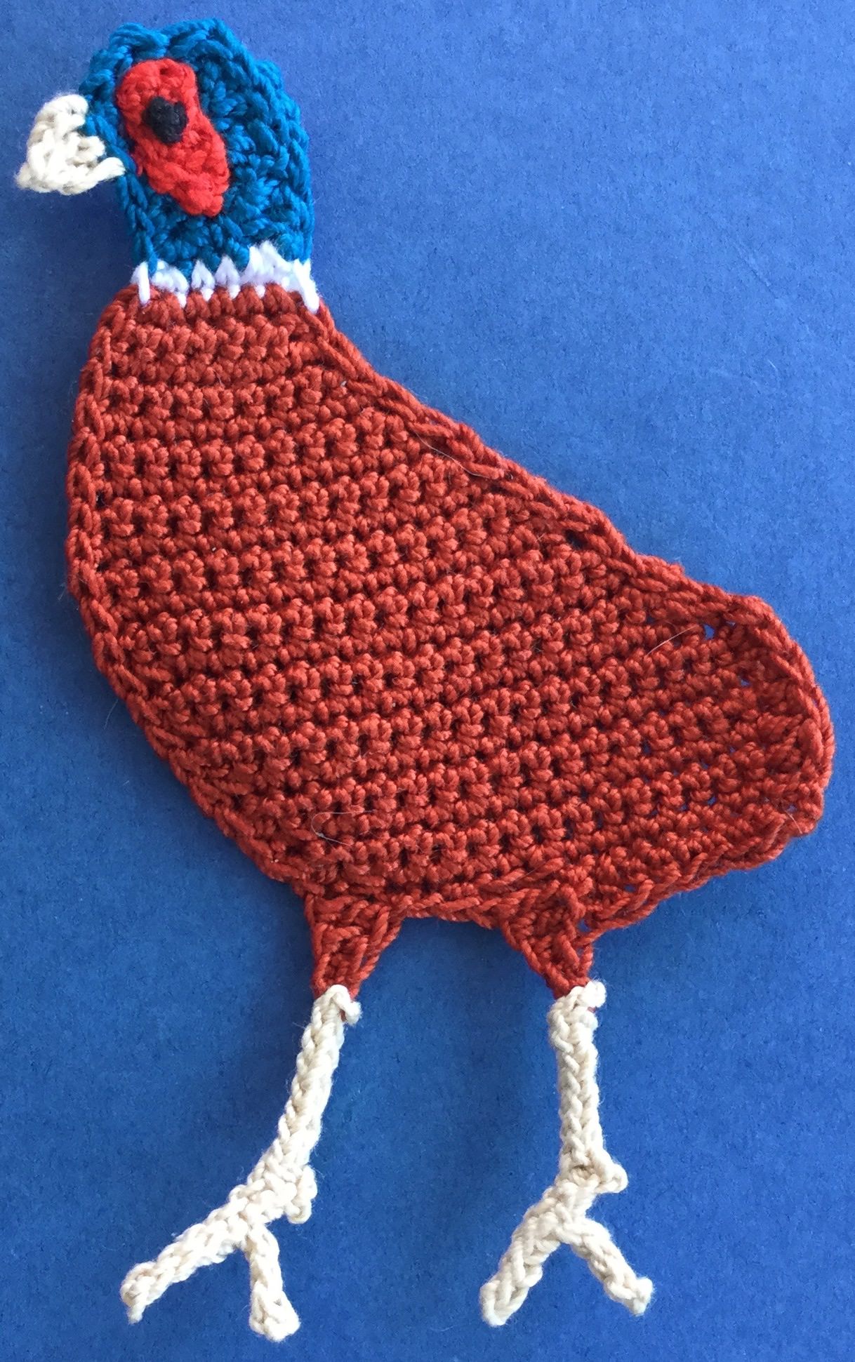 Crochet Pheasant Pattern (UK Version) • Kerri's Crochet