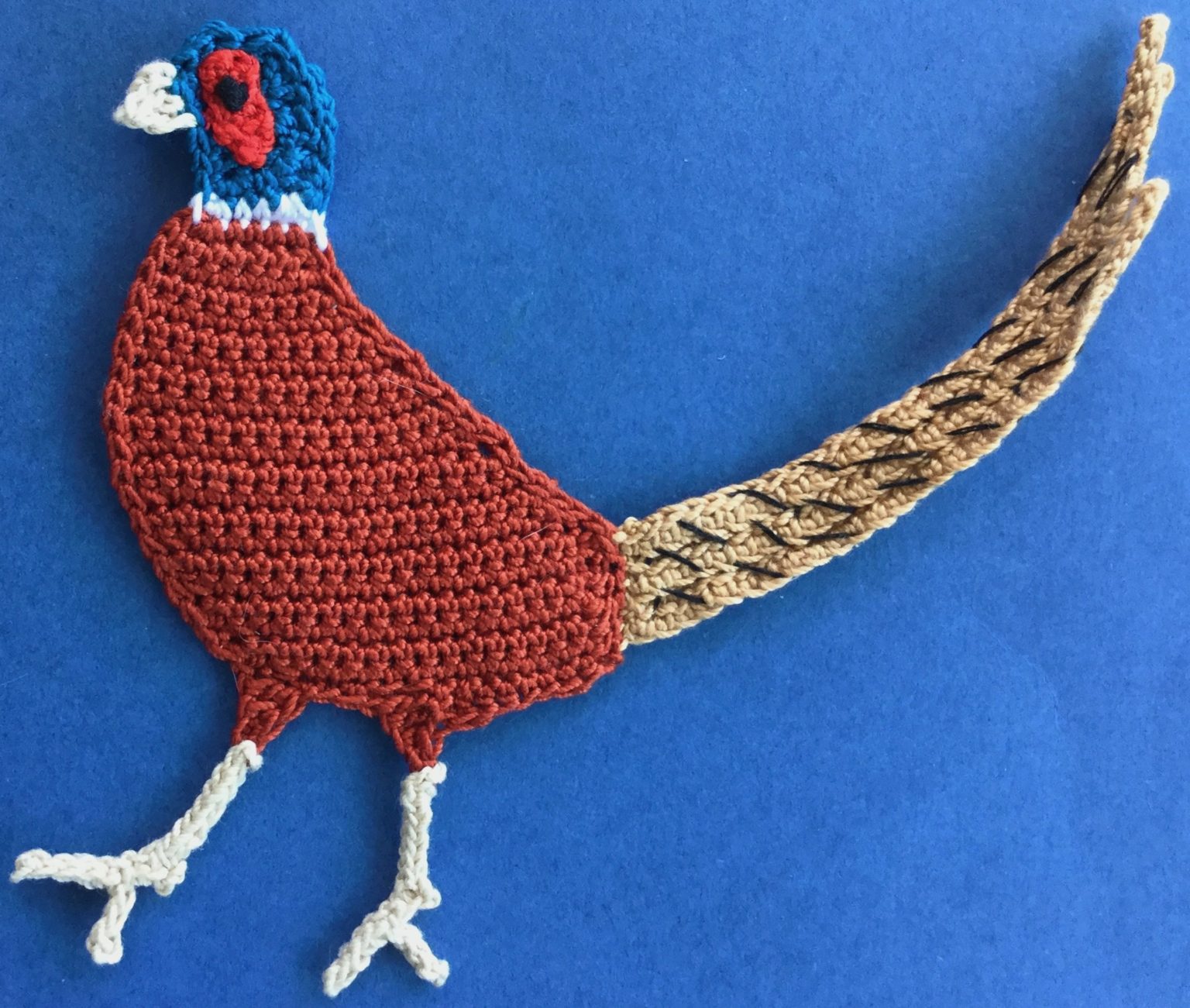 Crochet Pheasant Pattern (UK Version) • Kerri's Crochet