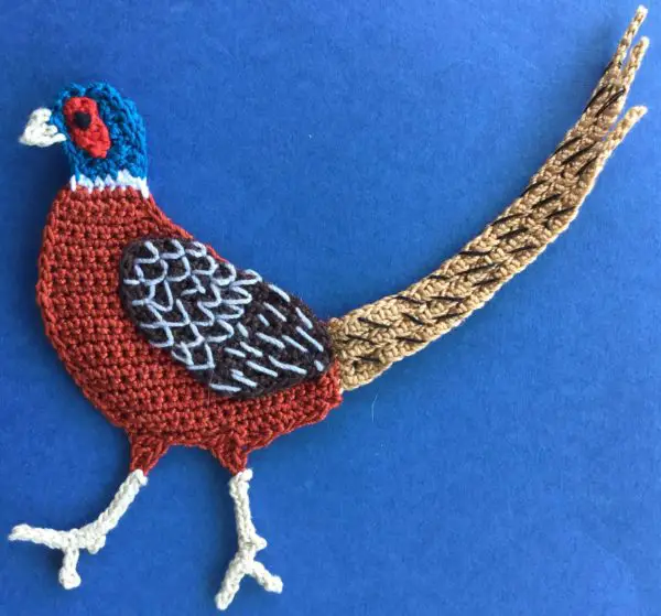 Crochet Pheasant Pattern (UK Version) • Kerri's Crochet