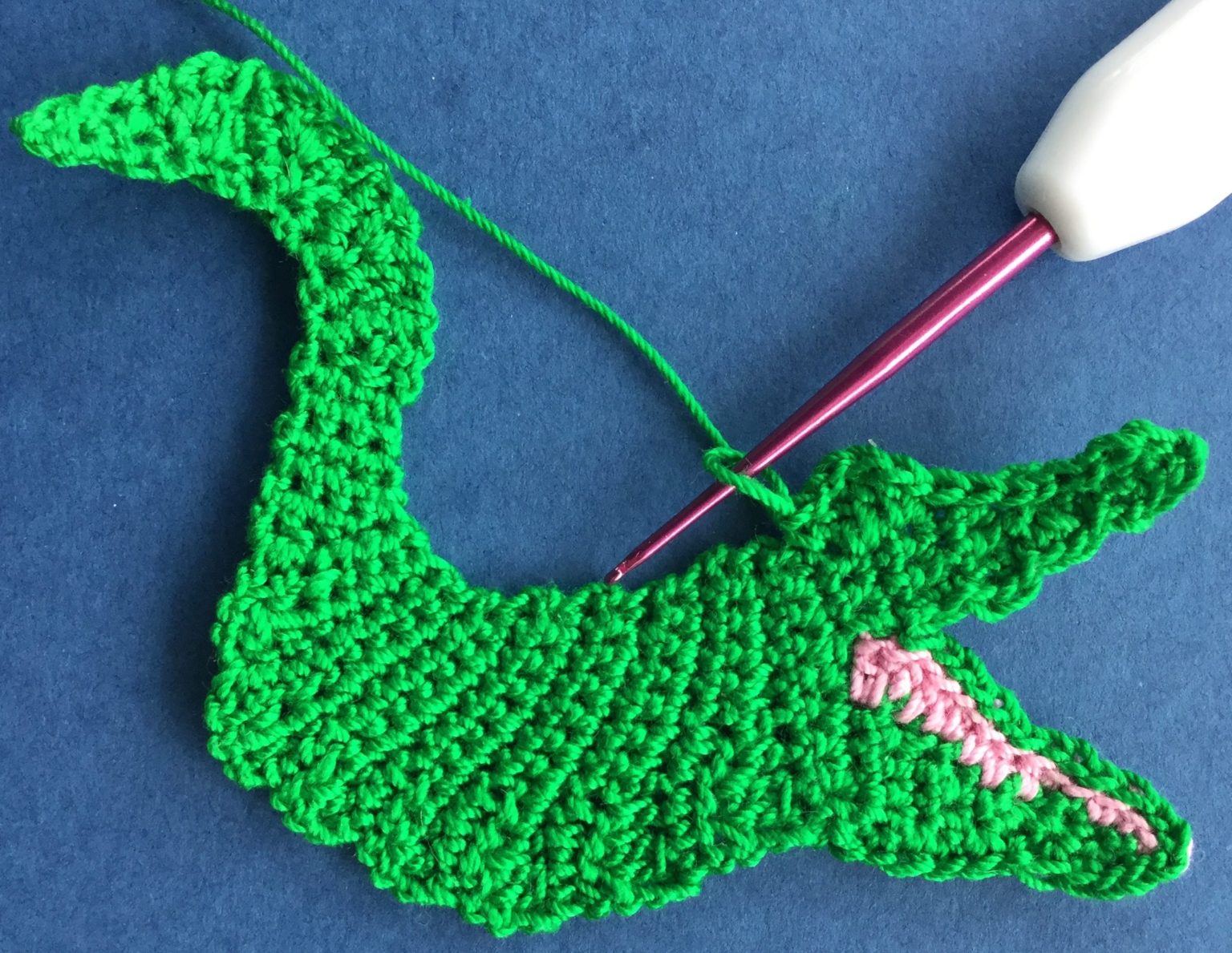 Crochet Crocodile Pattern • Kerri's Crochet