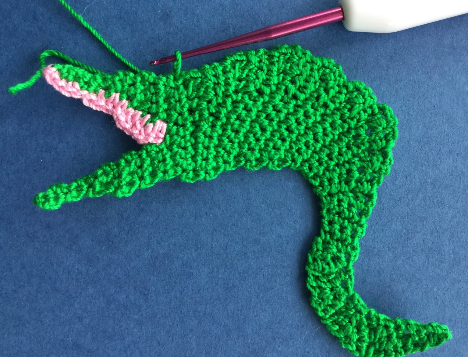 Crochet Crocodile Pattern • Kerri's Crochet
