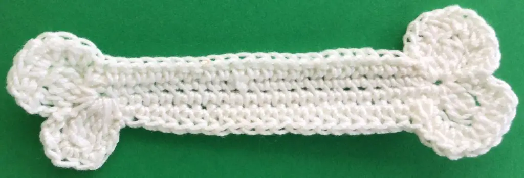 Crochet Dog with a bone tutorial and pattern • Kerri's Crochet