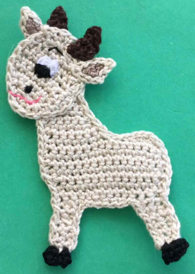 Crochet Goat Pattern • Kerri's Crochet