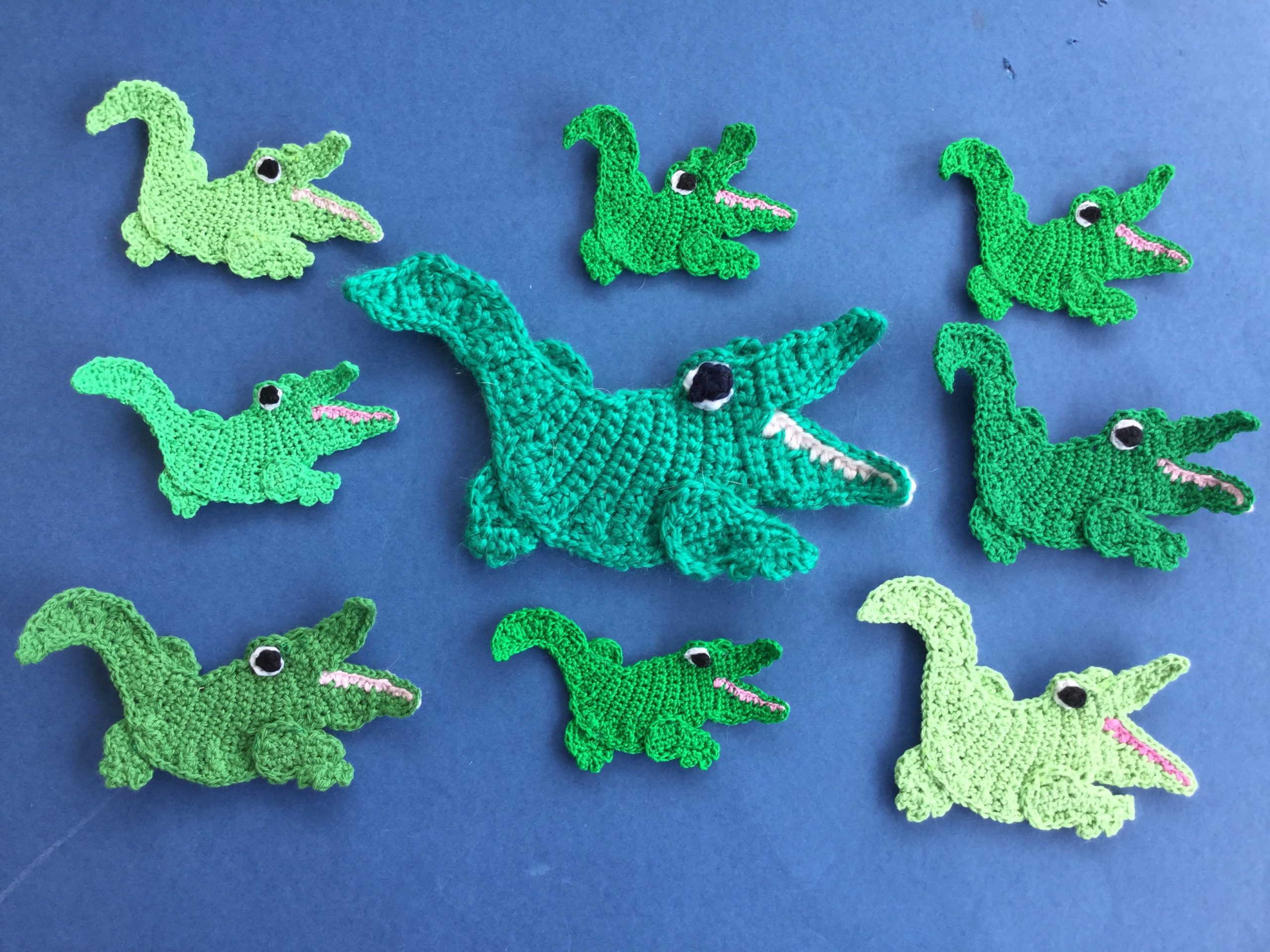 Crochet Crocodile Pattern (UK Version) • Kerri's Crochet