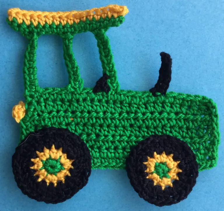 Crochet Tractor Pattern (UK Version) • Kerri's Crochet