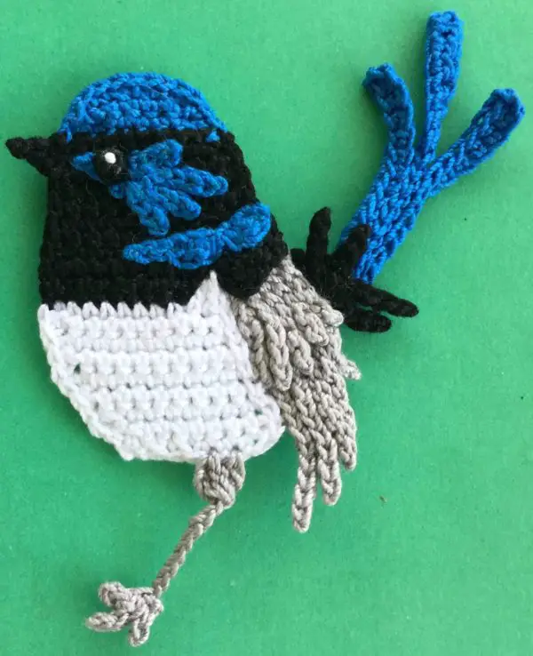 Crochet Blue Wren Pattern • Kerri's Crochet