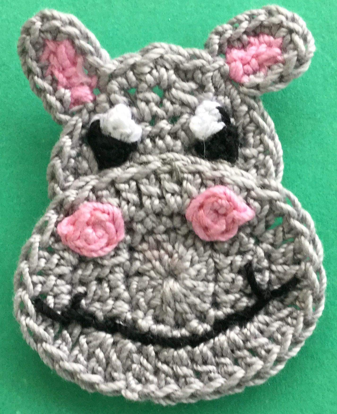 Easy Hippo Crochet Pattern • Kerri's Crochet