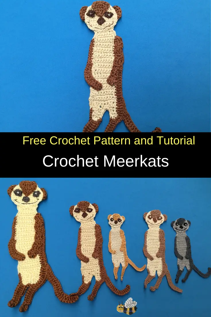 Crochet Meerkat Pattern • Kerri's Crochet