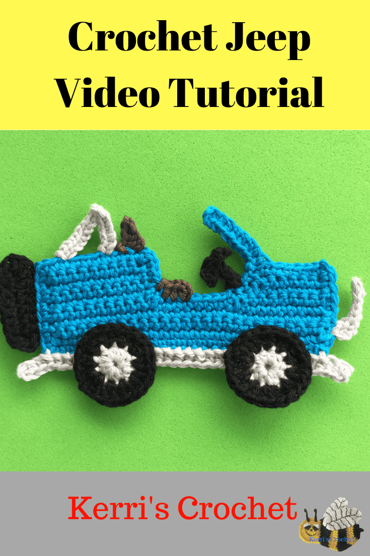 Crochet Jeep Tutorial • Kerri's Crochet