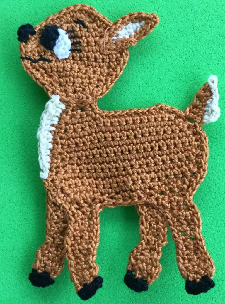 Crochet Deer or Fawn Pattern • Kerri's Crochet