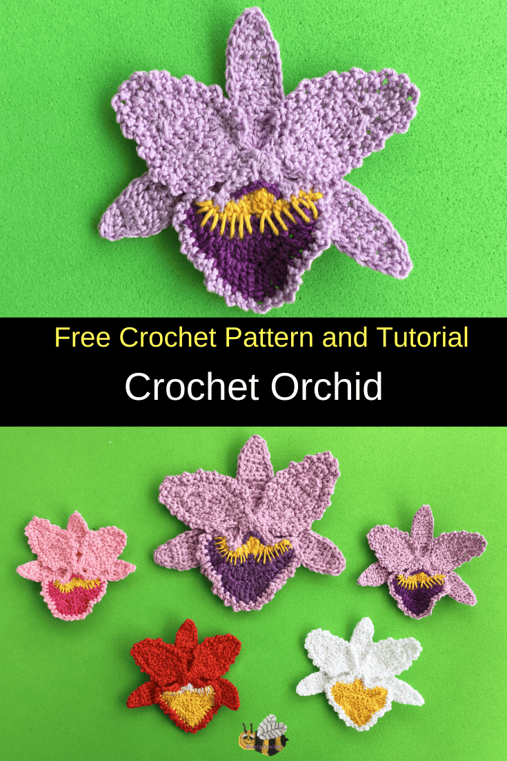 Crochet Orchid Pattern • Kerri's Crochet