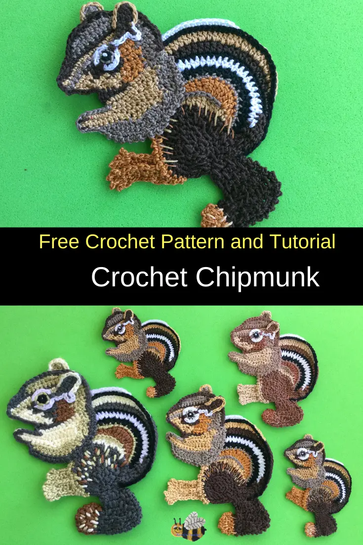 Crochet Chipmunk Pattern • Kerri's Crochet