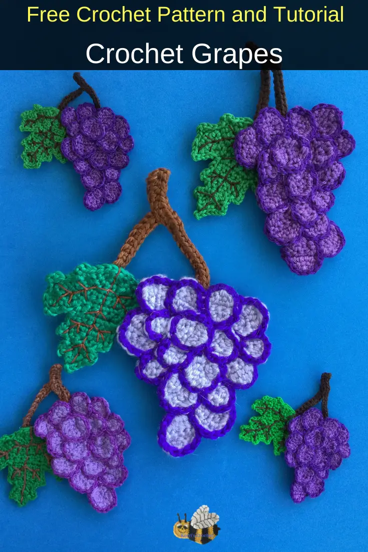 Crochet Grapes Pattern (UK Version) • Kerri's Crochet