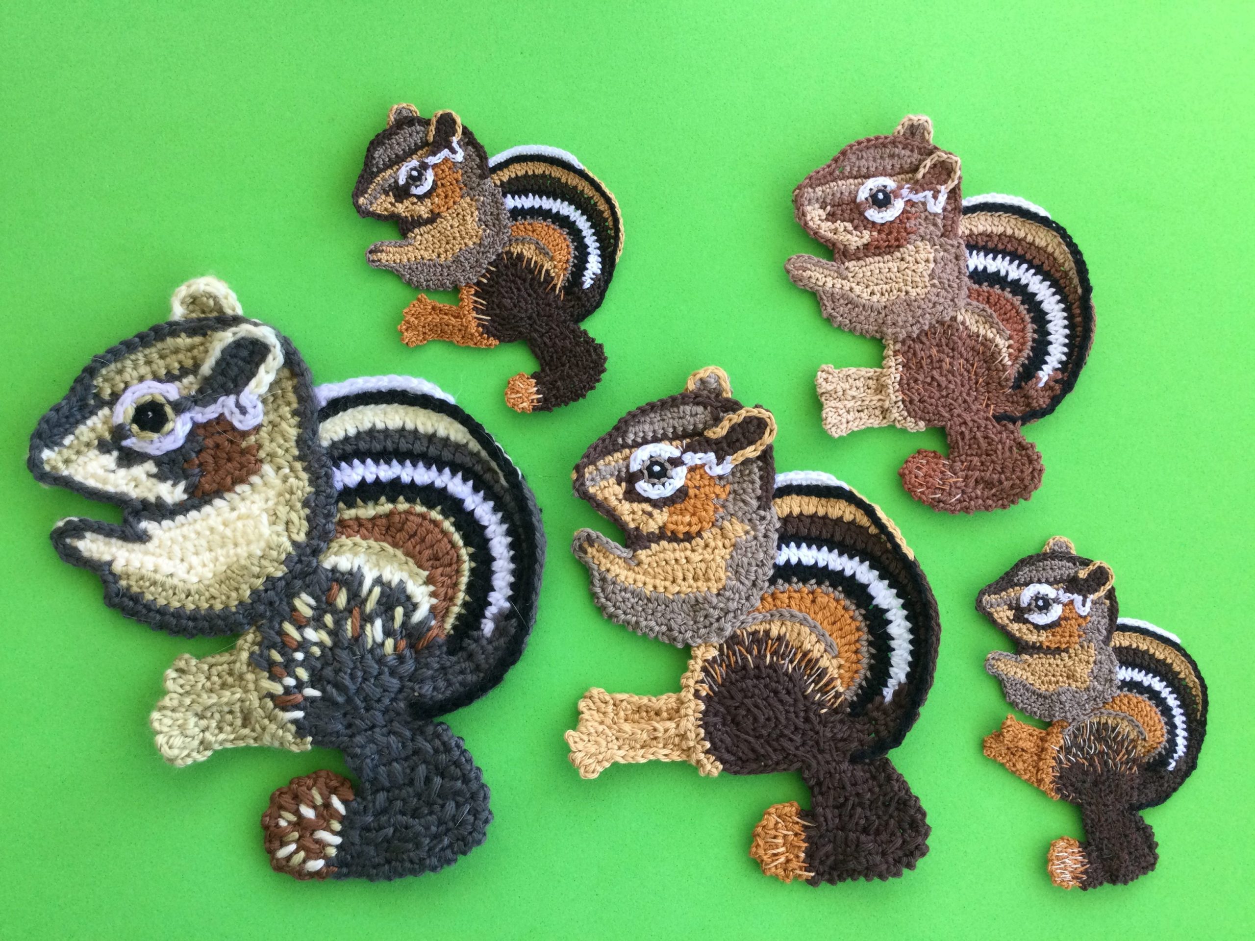 Crochet Chipmunk Pattern (UK Version) • Kerri's Crochet
