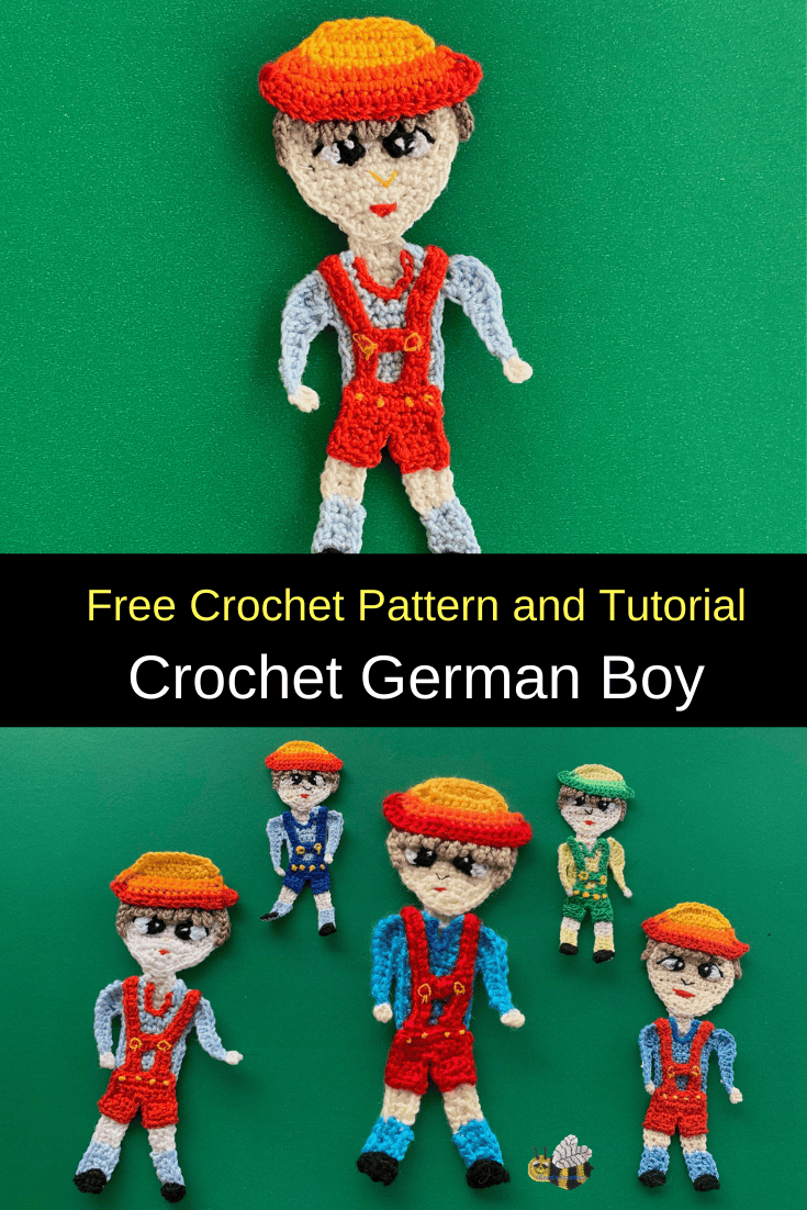 Crochet German Boy Pattern • Kerri's Crochet