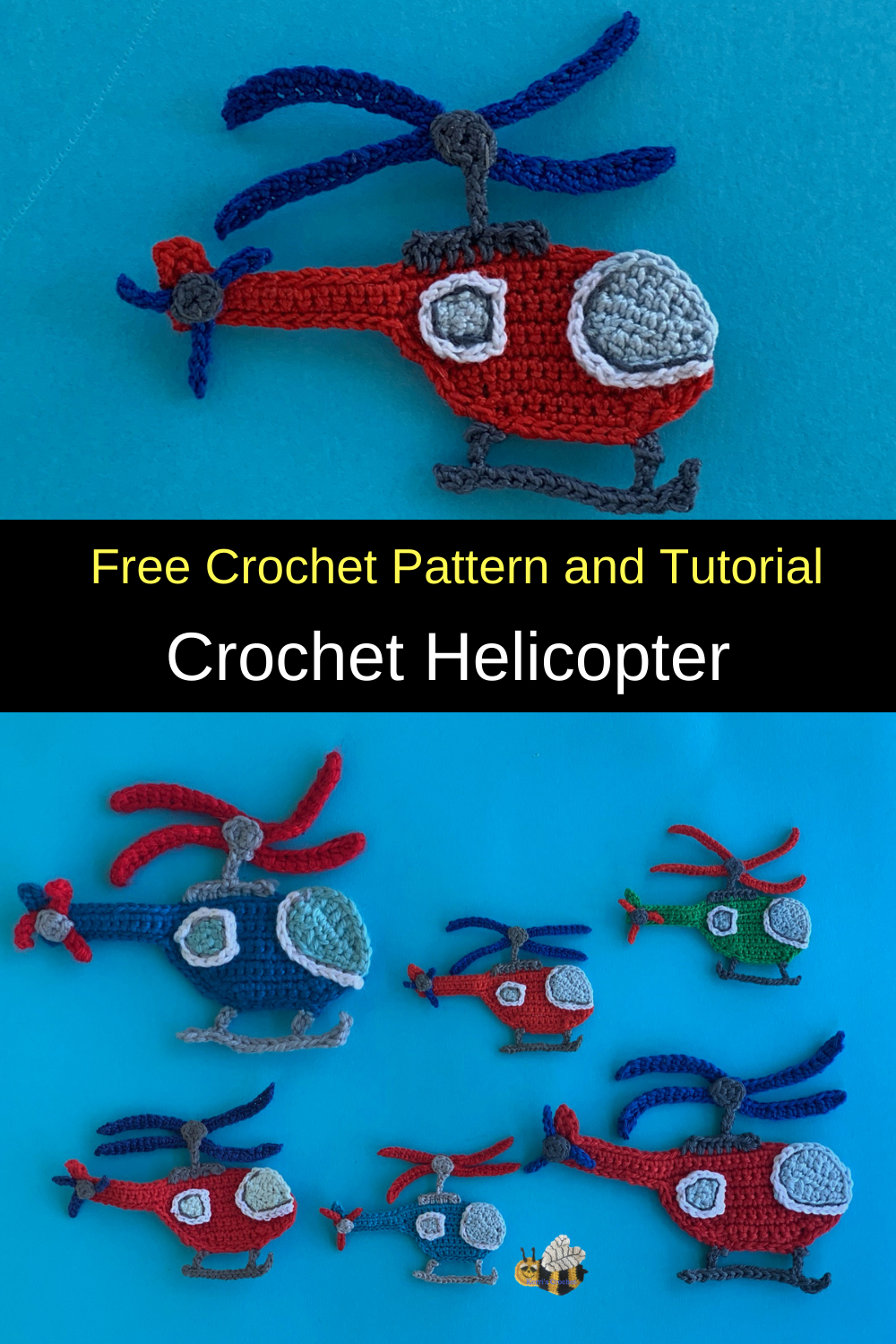 Crochet Helicopter Pattern • Kerri's Crochet