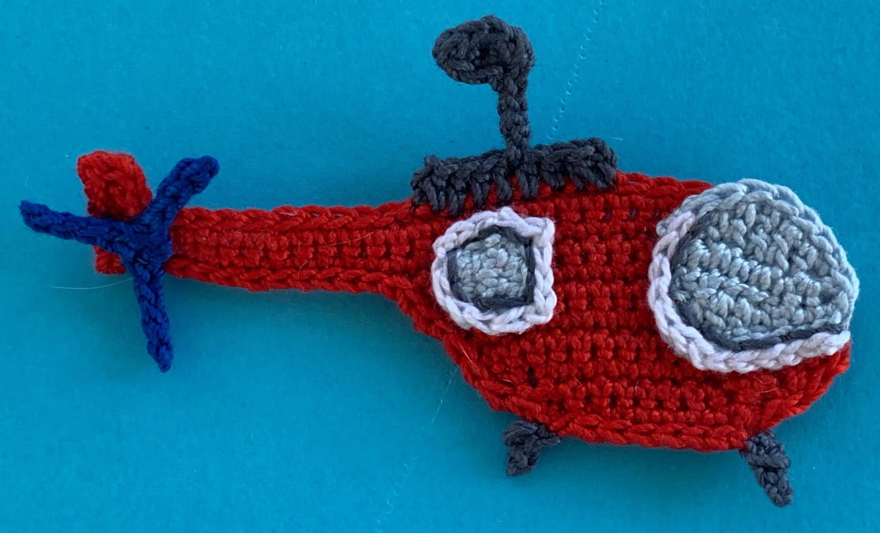 Crochet Helicopter Pattern • Kerri's Crochet