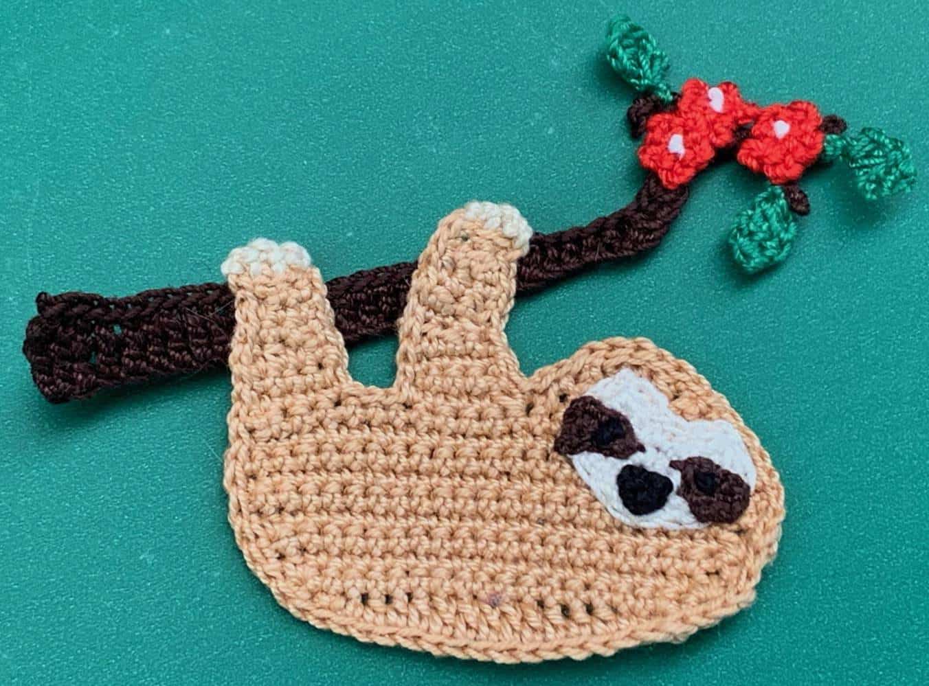 Crochet Hanging Sloth Pattern • Kerri's Crochet