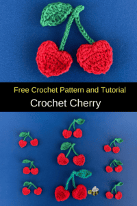 Crochet Cherry Pattern • Kerri's Crochet