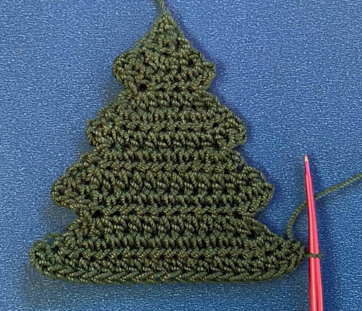 Crochet Short Pine Tree Pattern • Kerri's Crochet