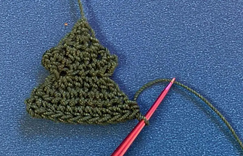 Crochet Short Pine Tree Pattern • Kerri's Crochet