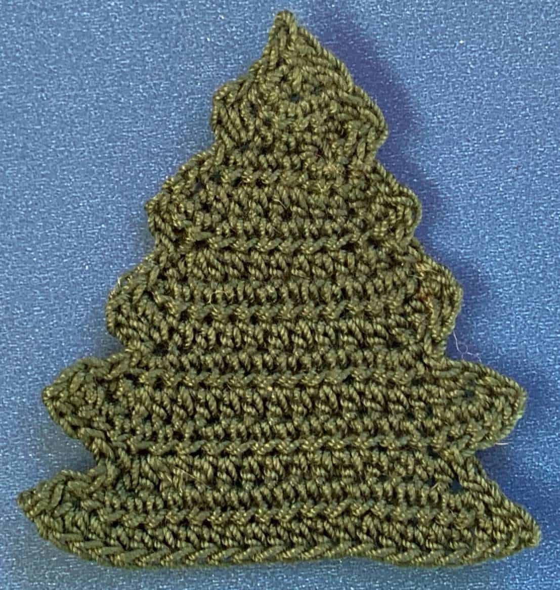 Crochet Short Pine Tree Pattern • Kerri's Crochet