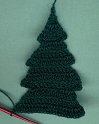 Crochet Pine Tree Pattern • Kerri's Crochet