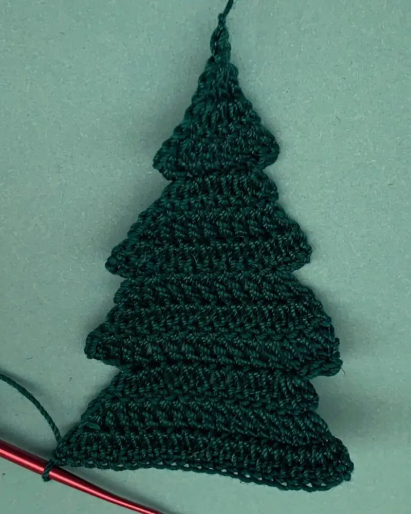 Crochet Pine Tree Pattern • Kerri's Crochet