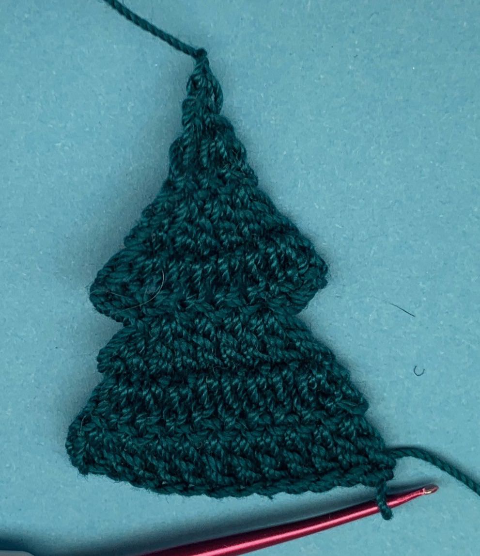 Crochet Pine Tree Pattern • Kerri's Crochet