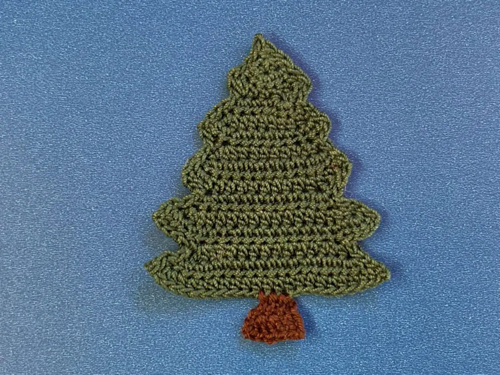 Crochet Pine Tree Pattern • Kerri's Crochet