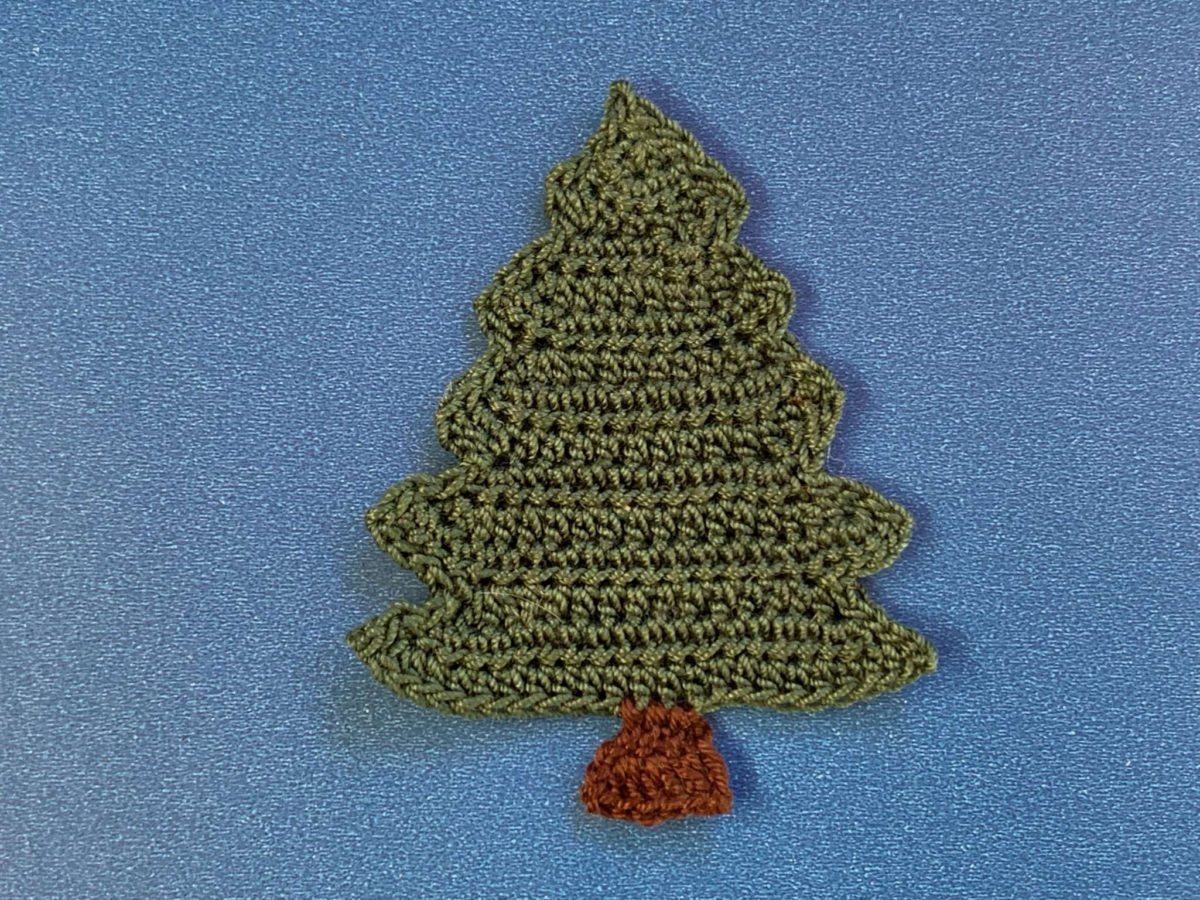 Crochet Pine Tree Pattern • Kerri's Crochet