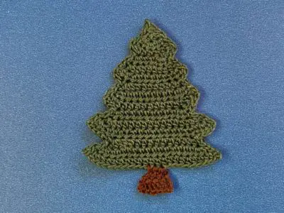 Crochet Pine Tree Pattern • Kerri's Crochet