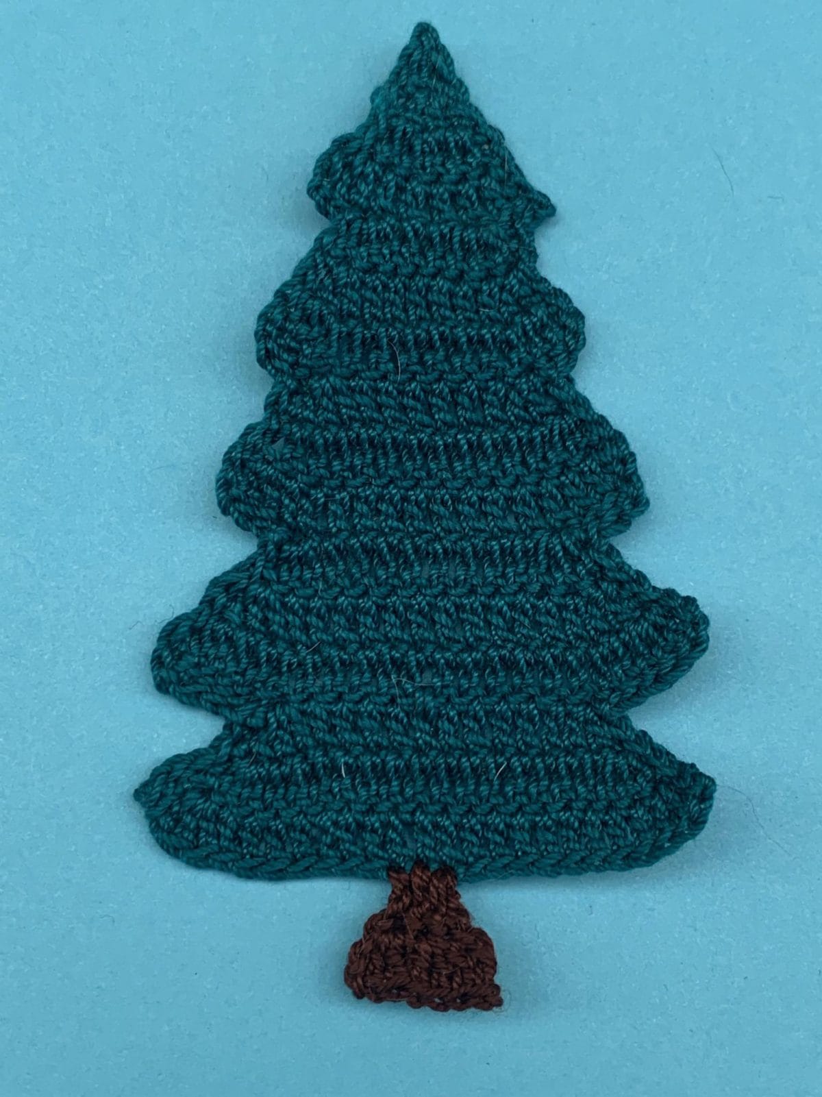 finished-crochet-tall-pine-tree-2-ply-portrait • Kerri's Crochet