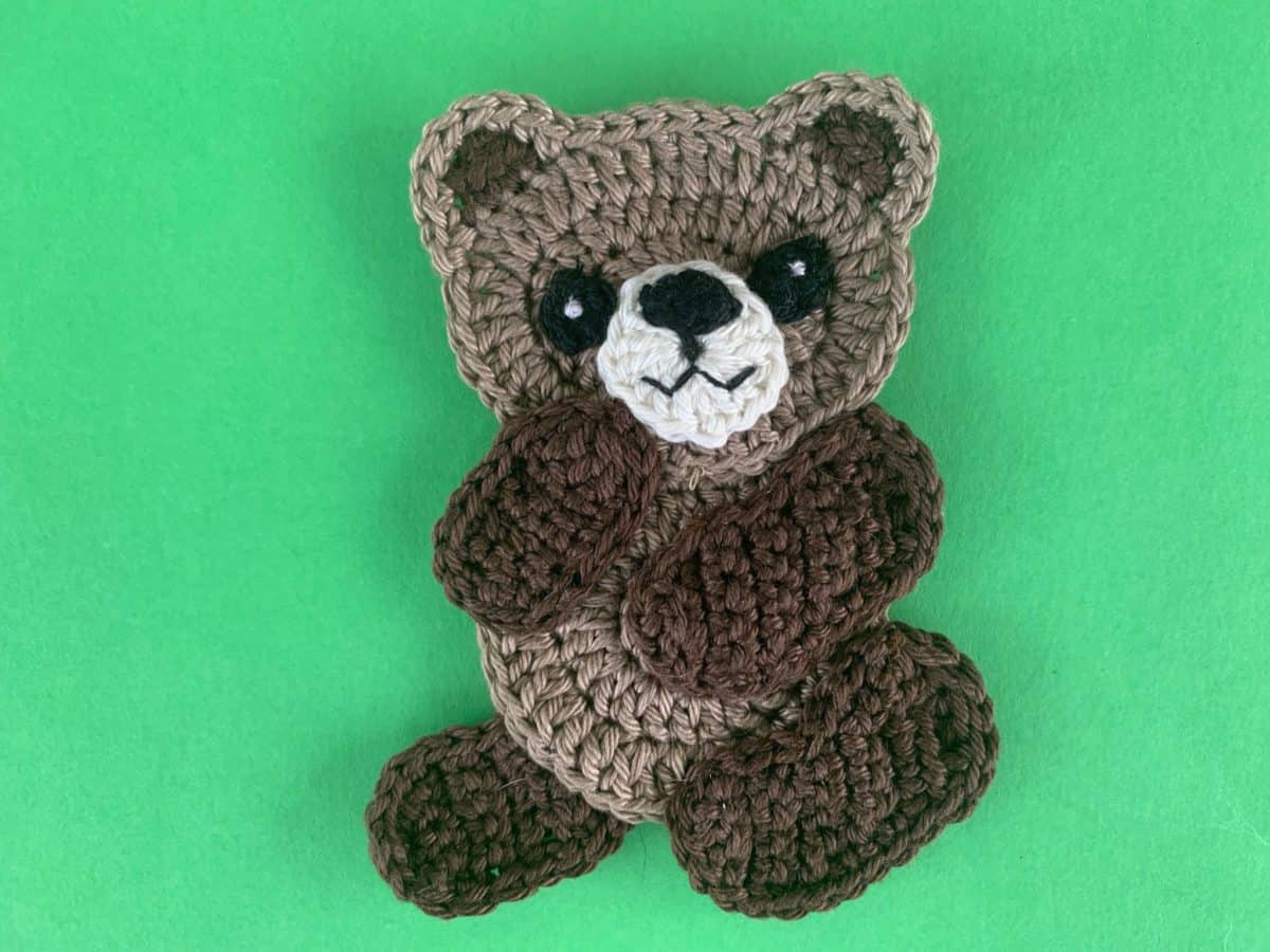 Crochet Small Teddy Bear Tutorial • Kerri's Crochet
