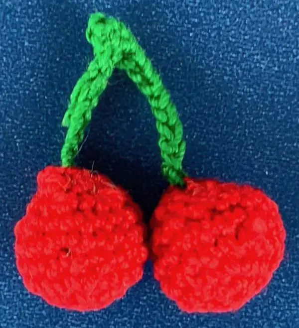 Crochet Cherry Bunch Pattern • Kerri's Crochet