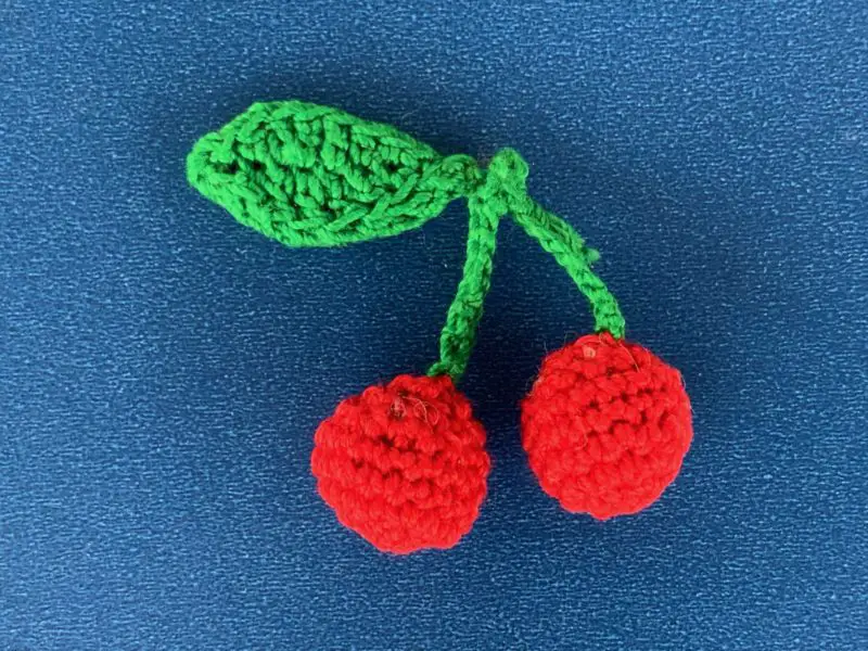 Crochet Cherry Pattern • Kerri's Crochet