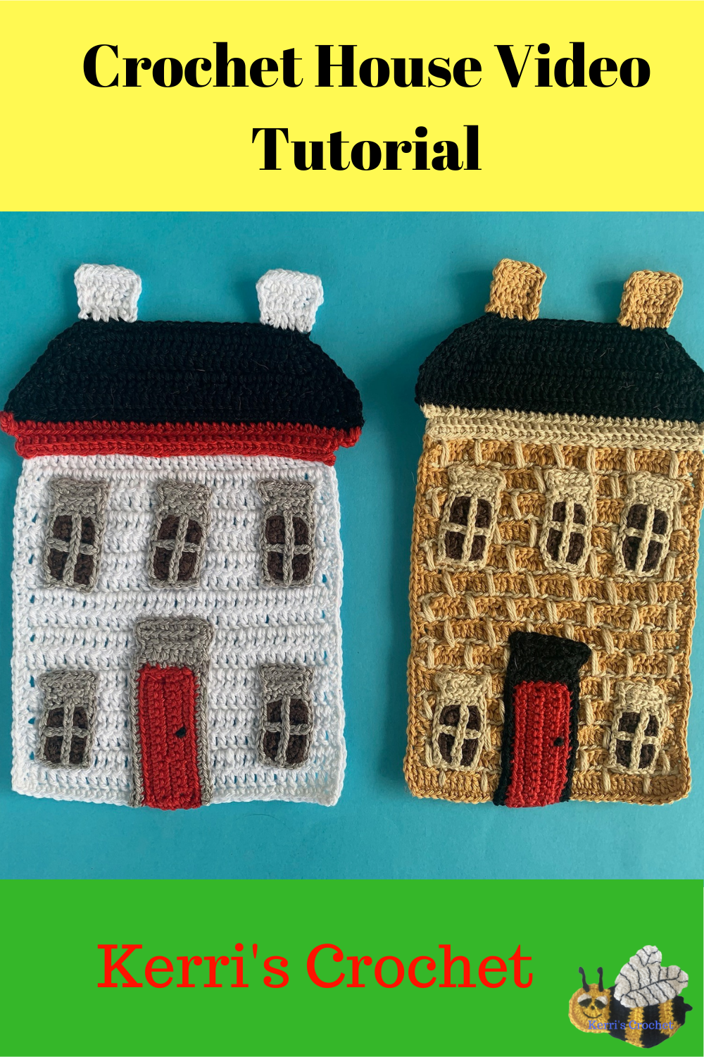 Crochet House Tutorial • Kerri's Crochet